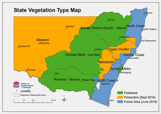 State Vegetation Map | NSW Environment & Heritage